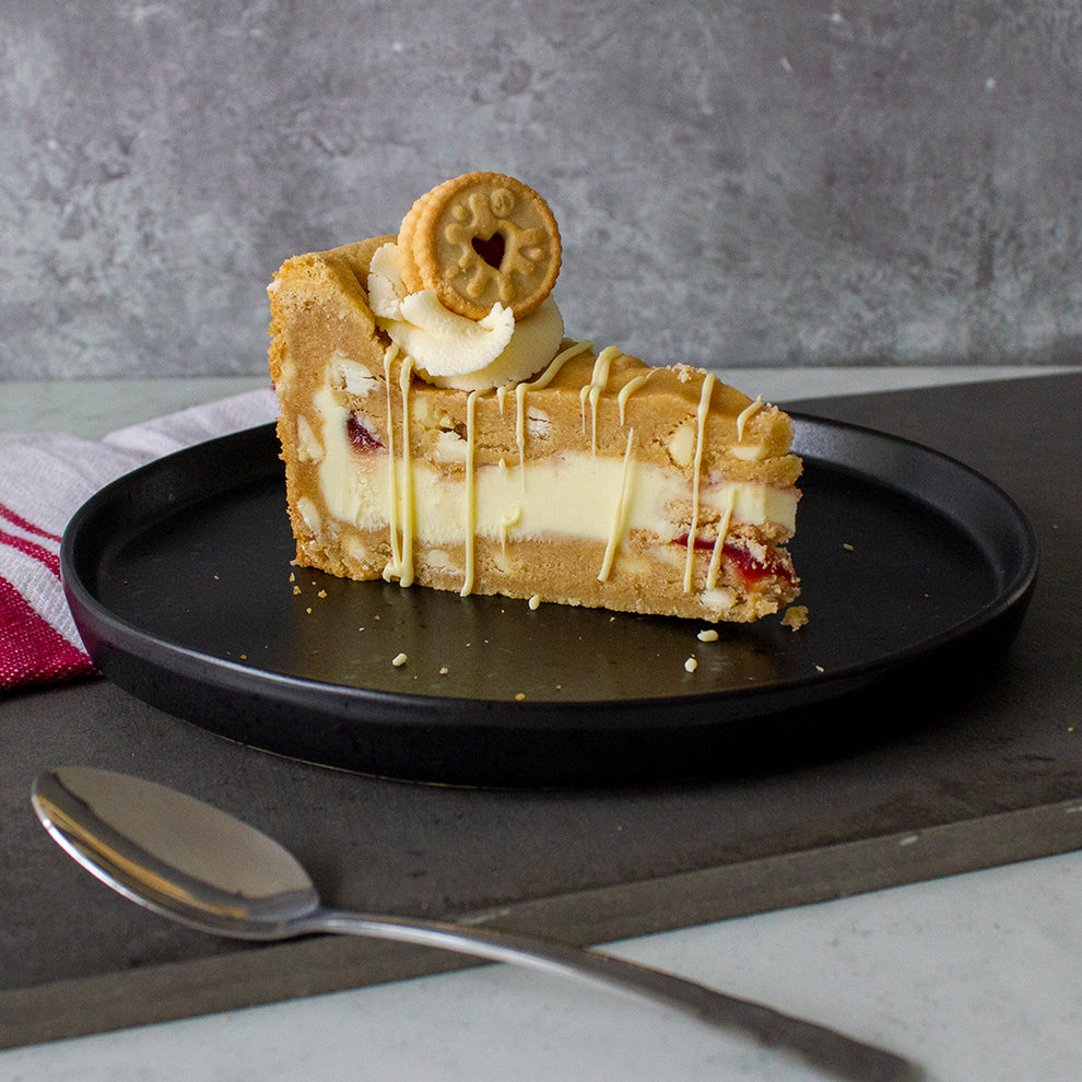 Jammy Dodger Cookie Pie | White Chocolate & Jam Indulgence – DoughGirl
